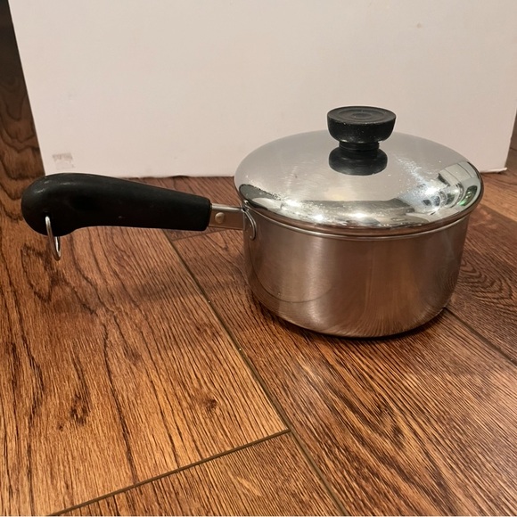 Revere Ware | Kitchen | Vintage Revere Ware 5 Quart Stainless Steel Pot ...